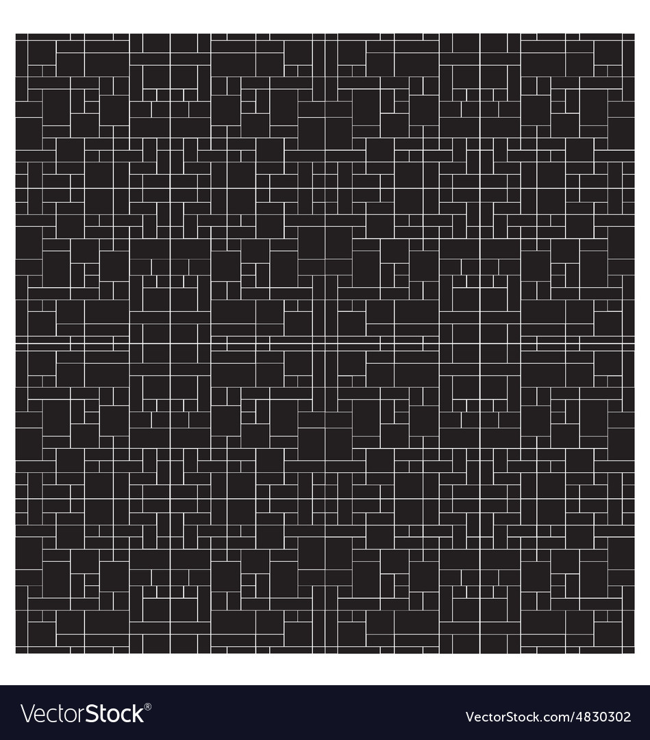 Brick wall block pattern Royalty Free Vector Image