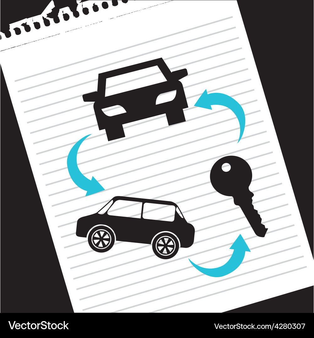 Car concept Royalty Free Vector Image - VectorStock