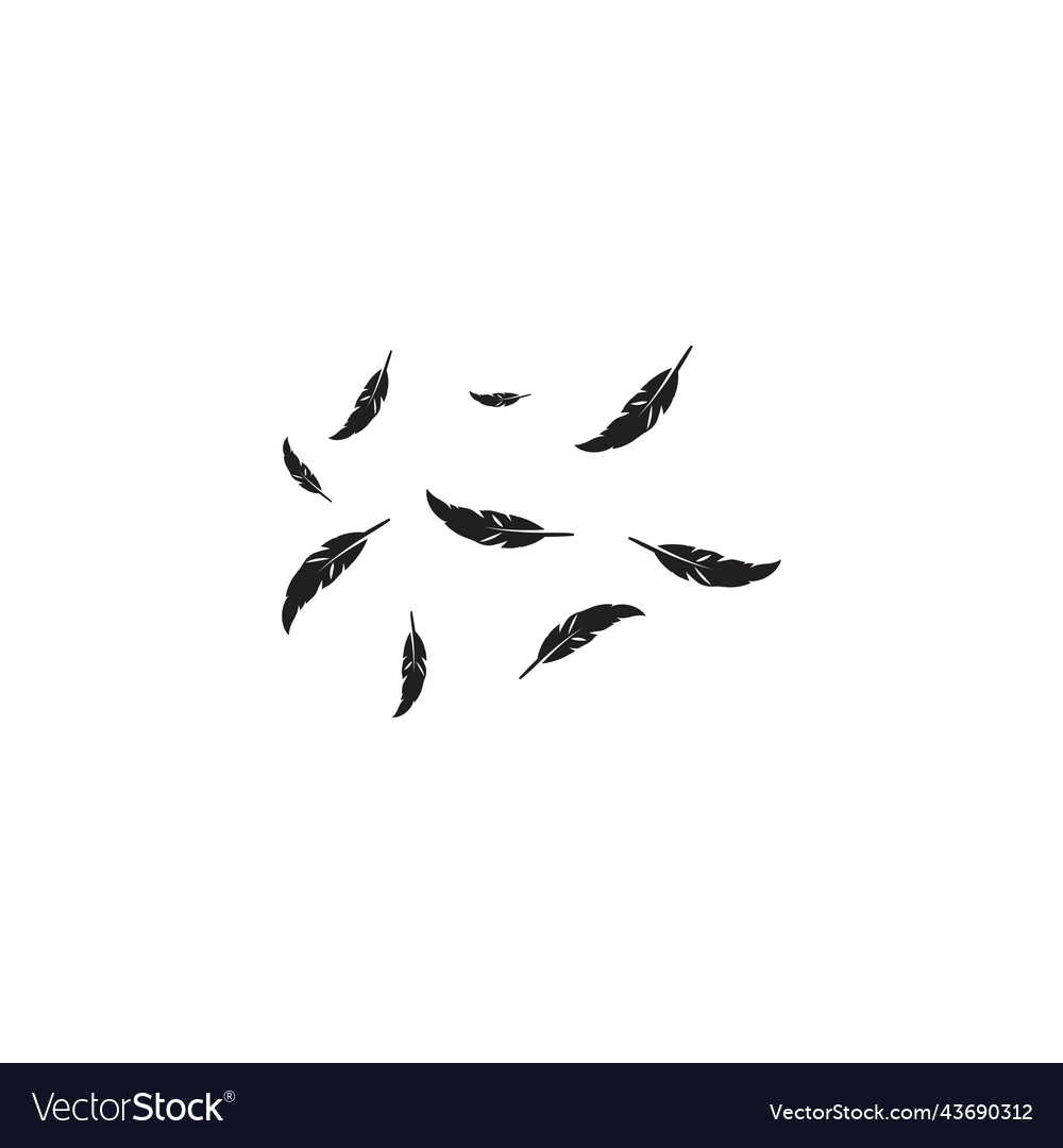 Feather background Royalty Free Vector Image - VectorStock