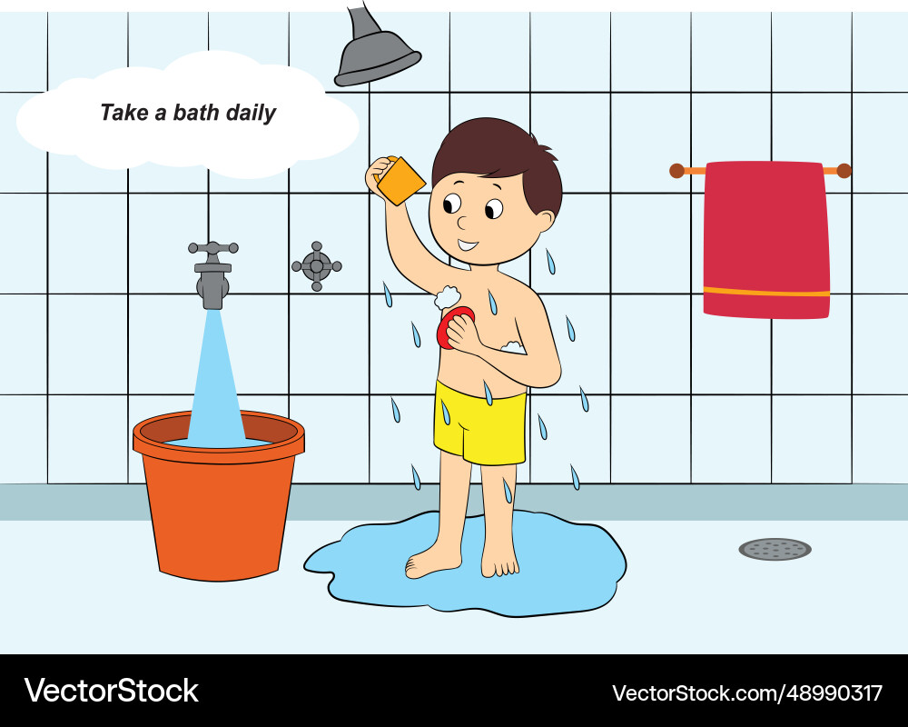 Image of good habits Royalty Free Vector Image