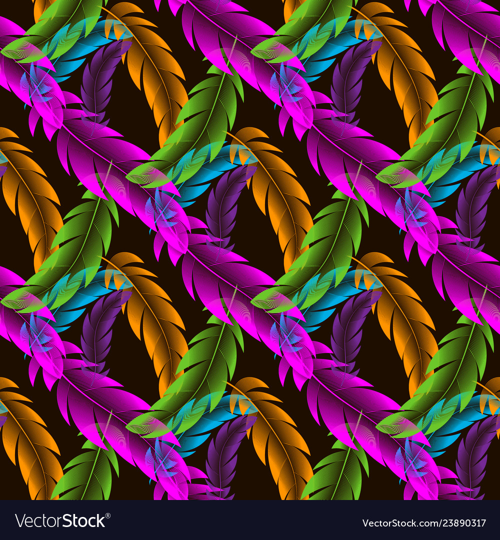 Seamless pattern with abstract colorful Royalty Free Vector