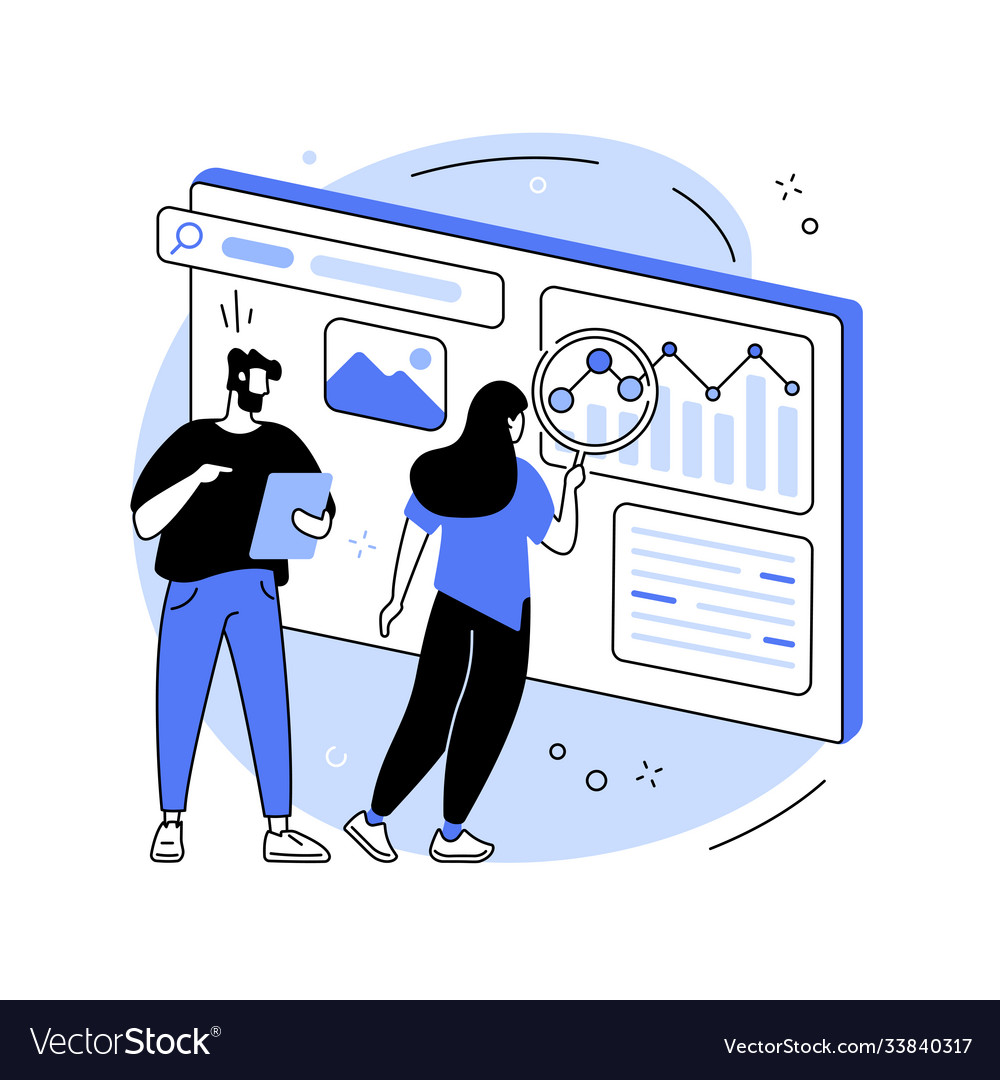 Seo analytics team abstract concept Royalty Free Vector Seo analytics team abstract concept Royalty Free Vector
