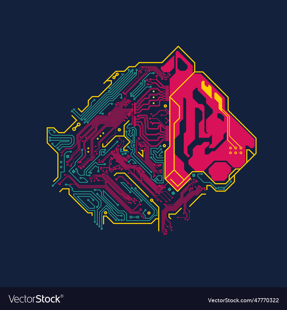 Cybertiger Royalty Free Vector Image - VectorStock