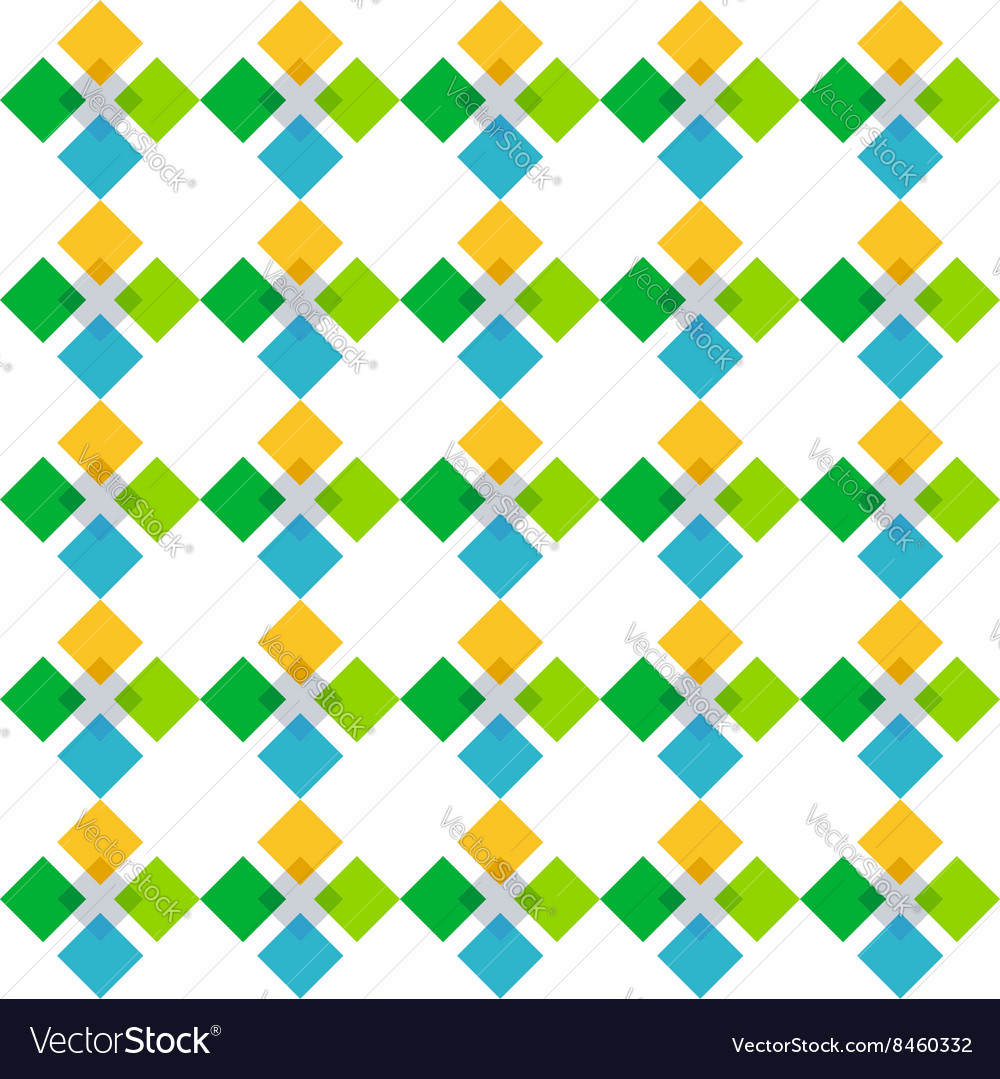 Diamond seamless pattern Royalty Free Vector Image