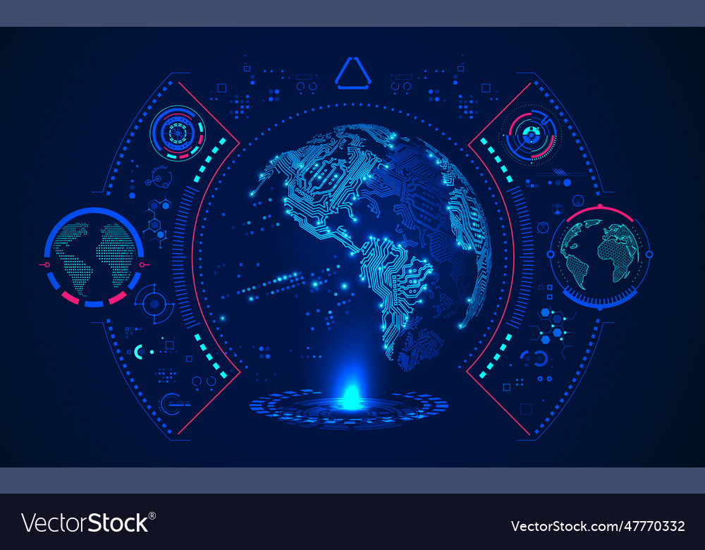 Globalinterface Royalty Free Vector Image - VectorStock