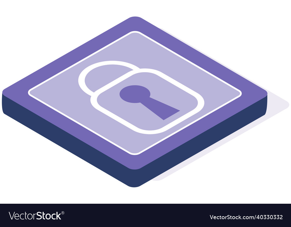 Phone security system application mobile app Vector Image