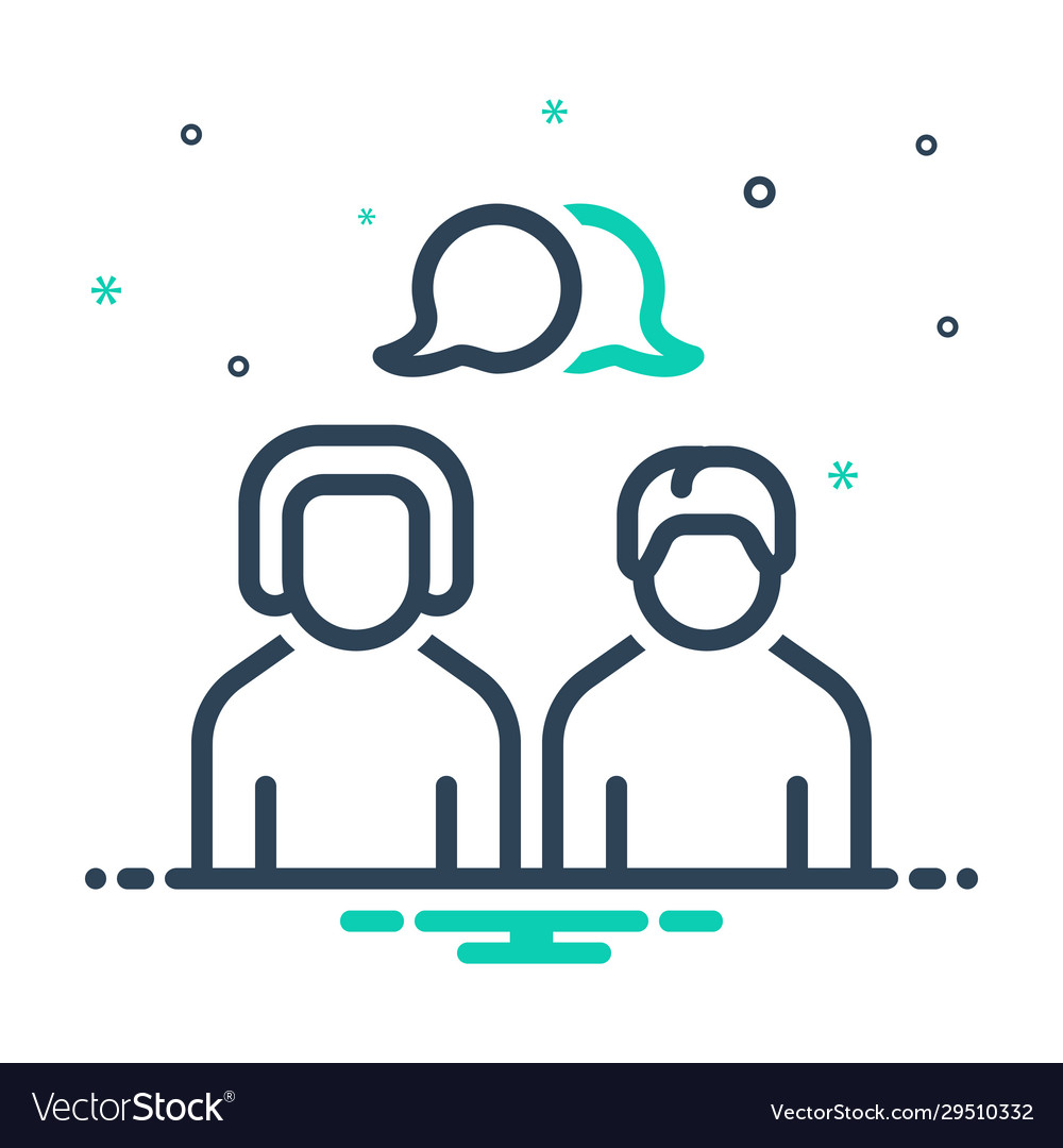 Talk Royalty Free Vector Image - VectorStock