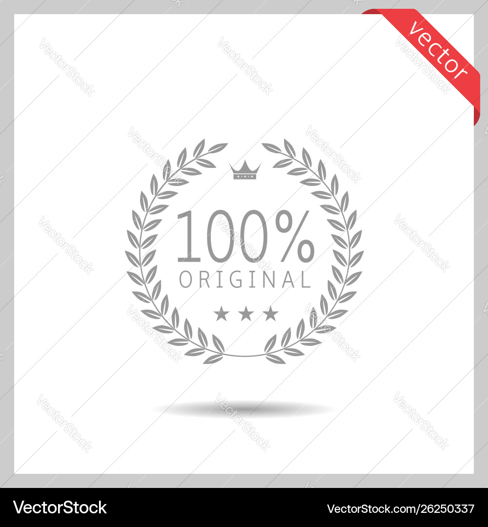 Original product icon Royalty Free Vector Image