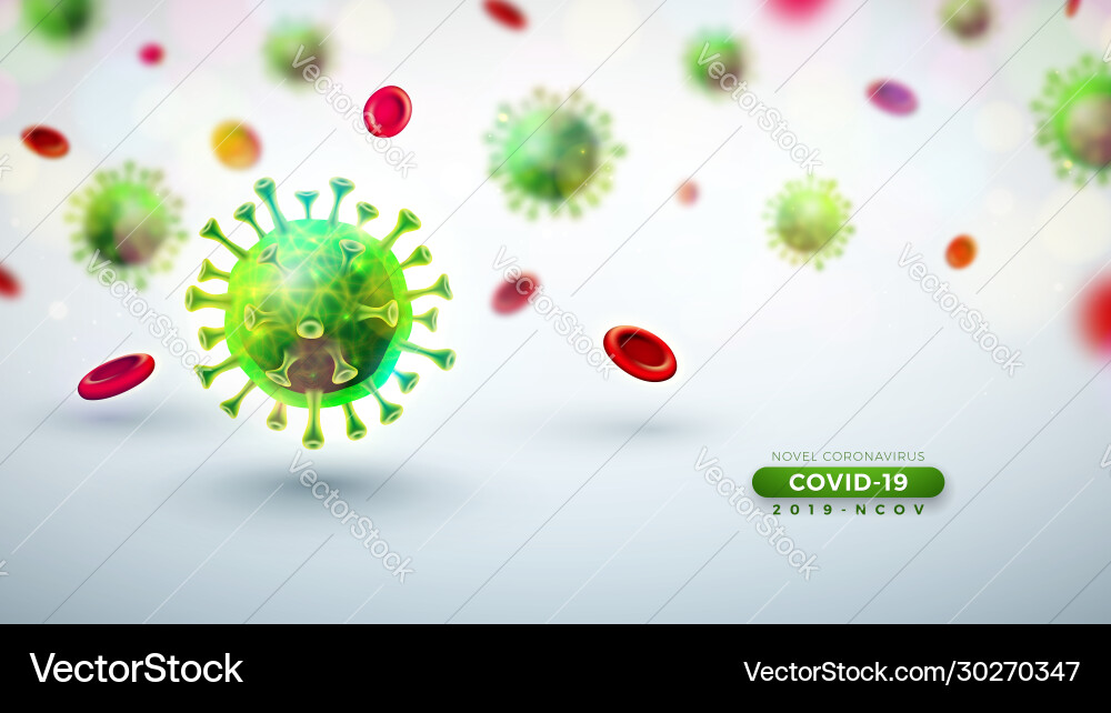 Covid19-19 coronavirus outbreak design with fallin