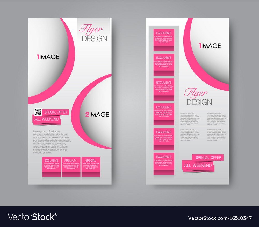 Flyer and leaflet Royalty Free Vector Image - VectorStock