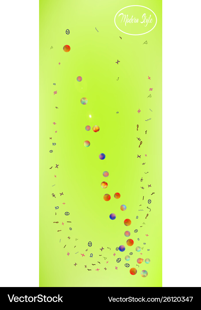 Professional abstract ultra wide space background Vector Image