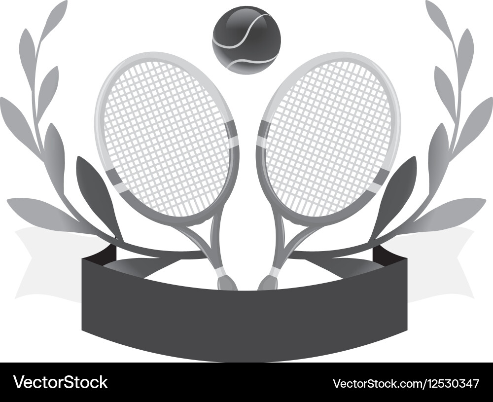 Tennis sport design Royalty Free Vector Image - VectorStock