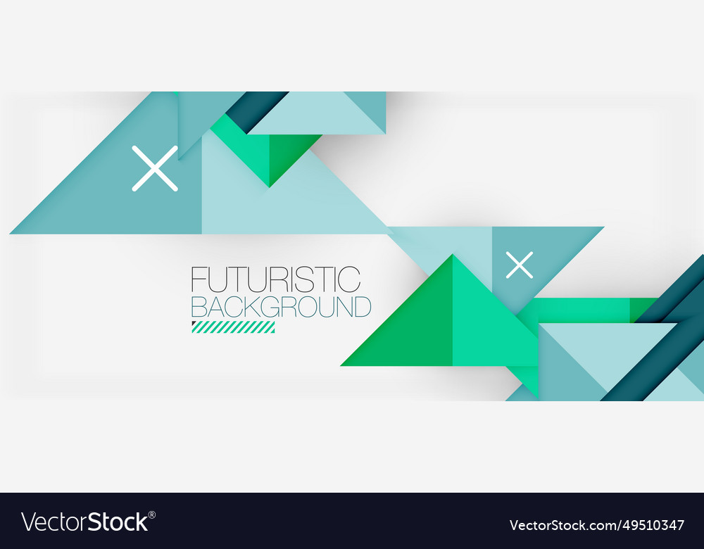 Triangle background Royalty Free Vector Image - VectorStock