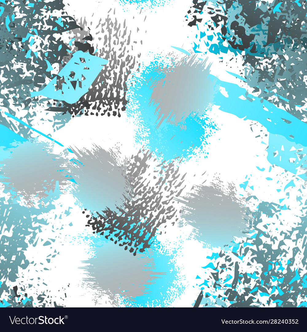 Worn texture splatter surface paint endless Vector Image