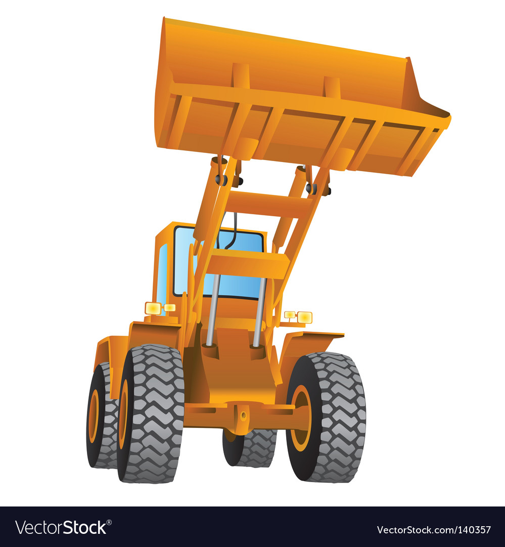 Construction machine Royalty Free Vector Image