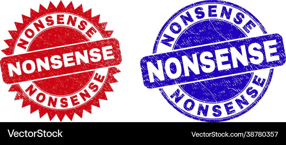 Nonsense round and rosette seals with rubber style