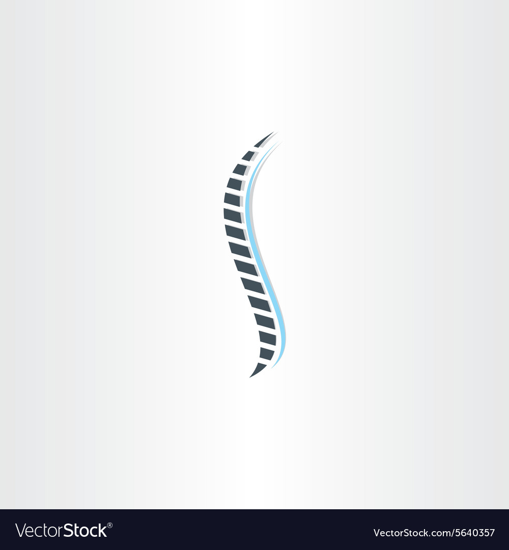 Spine icon design element Royalty Free Vector Image Spine icon design element Royalty Free Vector Image
