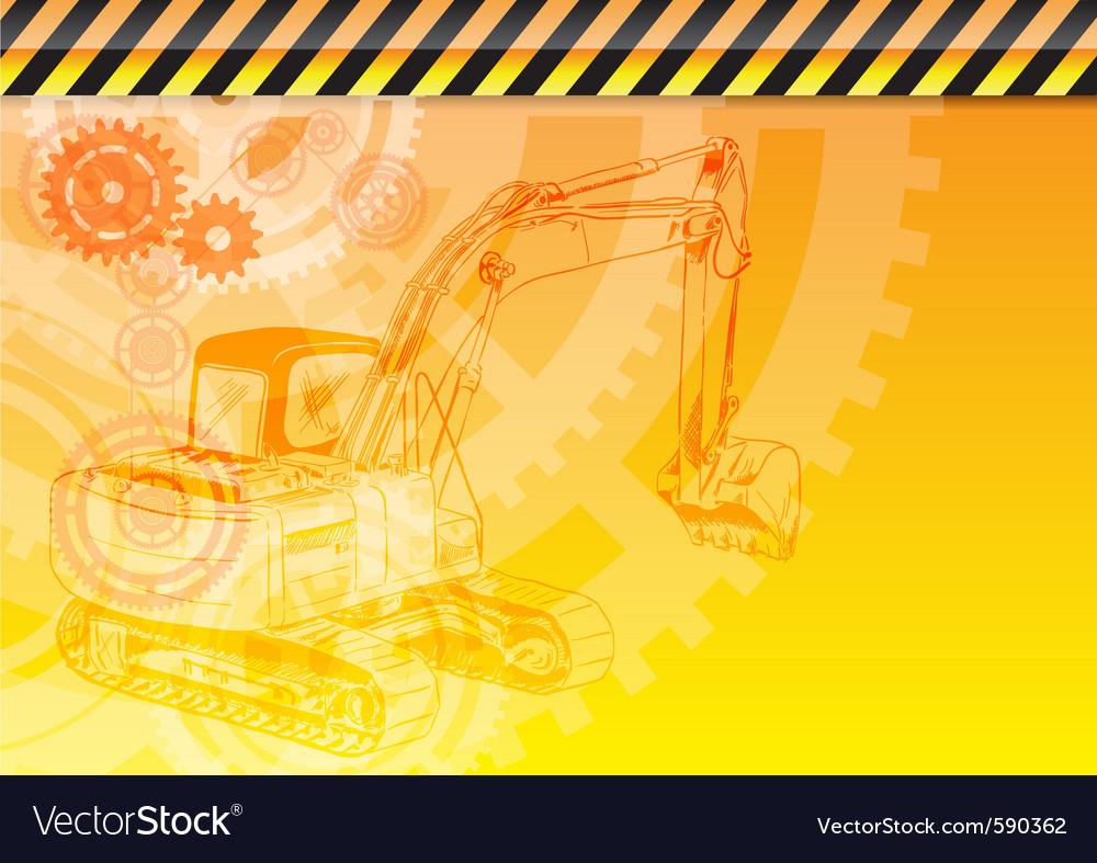 Construction theme Royalty Free Vector Image - VectorStock