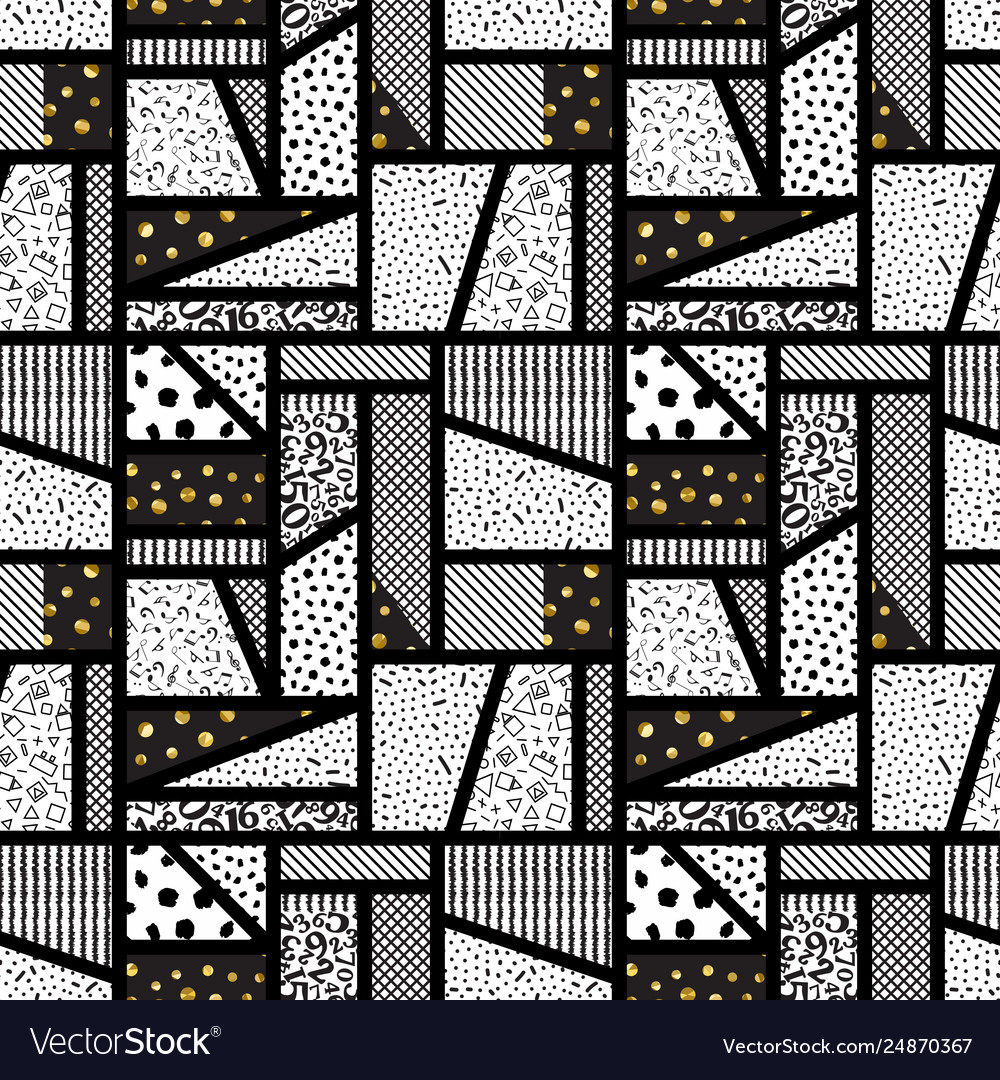 Patchwork background Royalty Free Vector Image