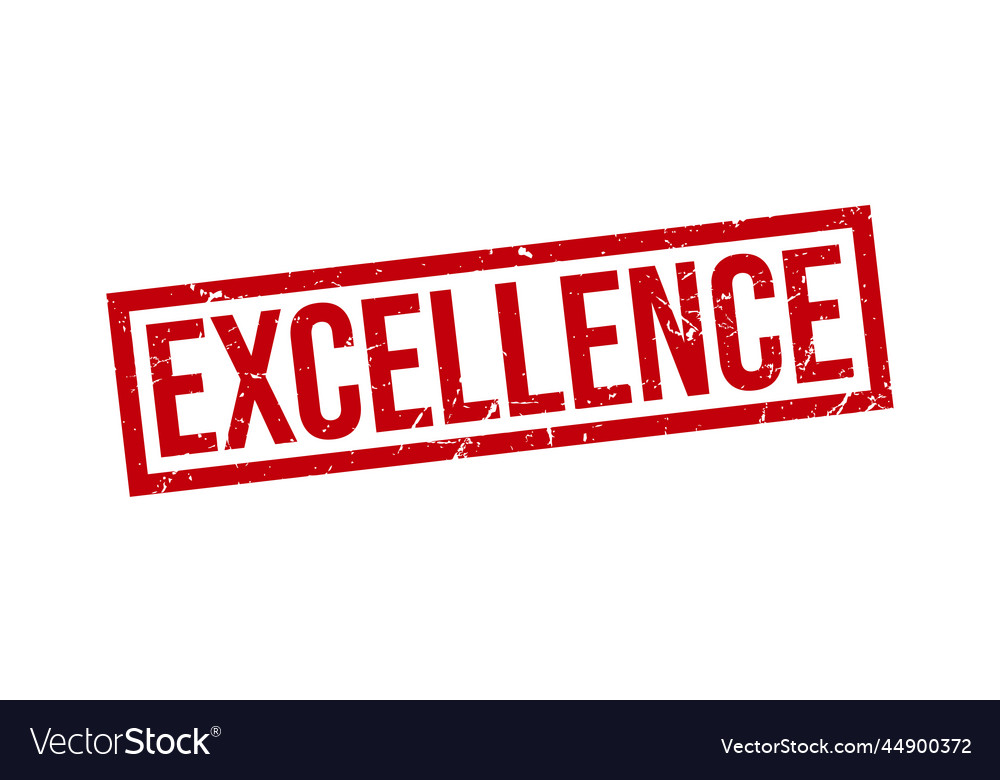 Excellence stamp seal Royalty Free Vector Image Excellence stamp seal Royalty Free Vector Image