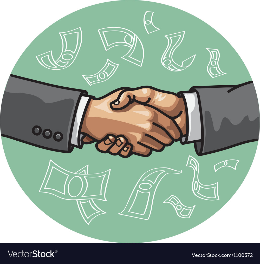 Handshake Royalty Free Vector Image - VectorStock