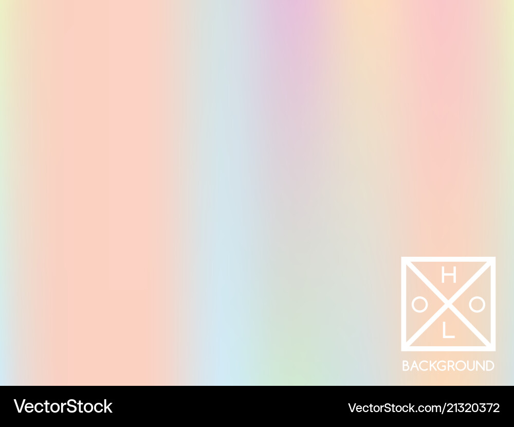 Holographic background holo sparkly cover Vector Image