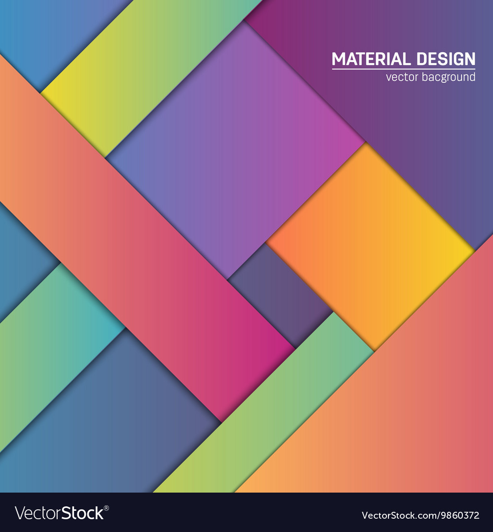 Material design background abstract Royalty Free Vector