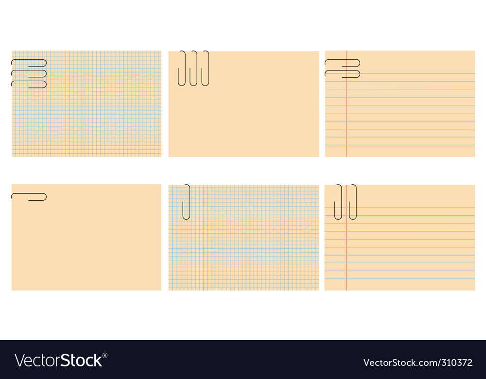 Notepad Royalty Free Vector Image - VectorStock