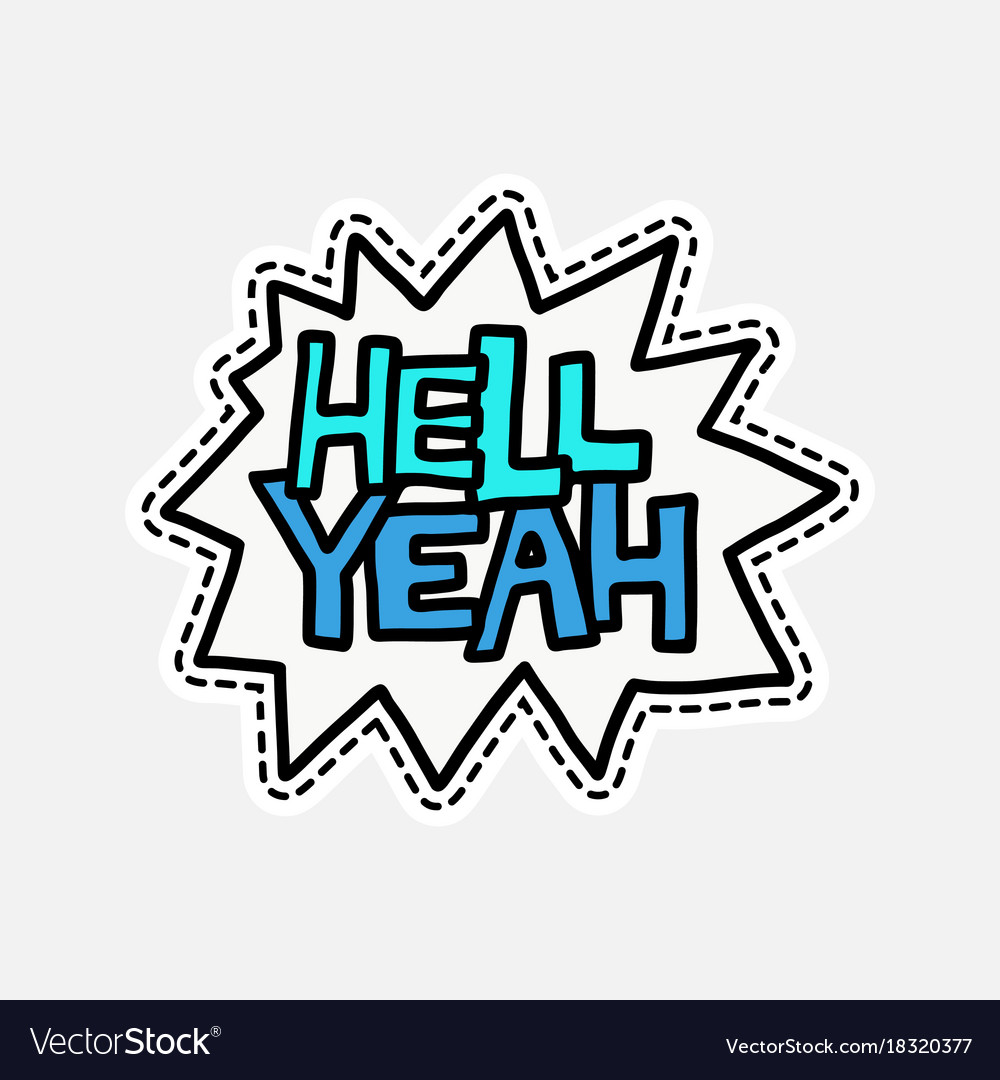 Isolated patch design Royalty Free Vector Image