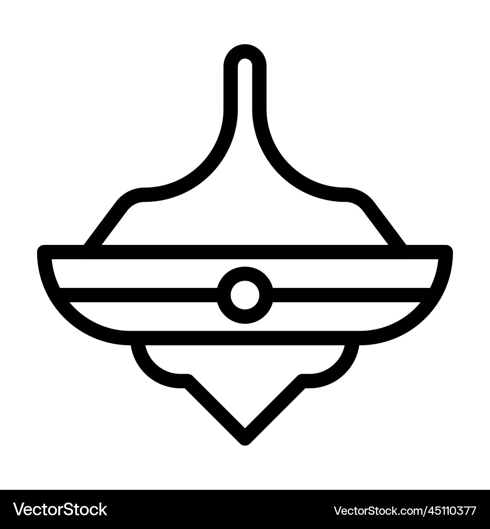 Spinning and logo icon new year perfect Royalty Free Vector