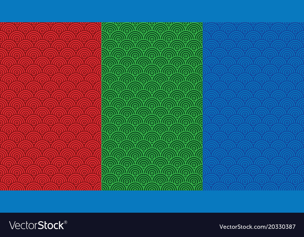 Colorful abstract seamless pattern Royalty Free Vector Image