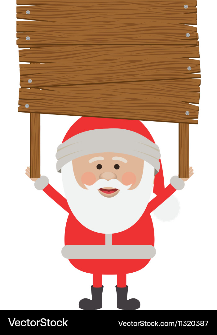 Santa claus cartoon icon image Royalty Free Vector Image
