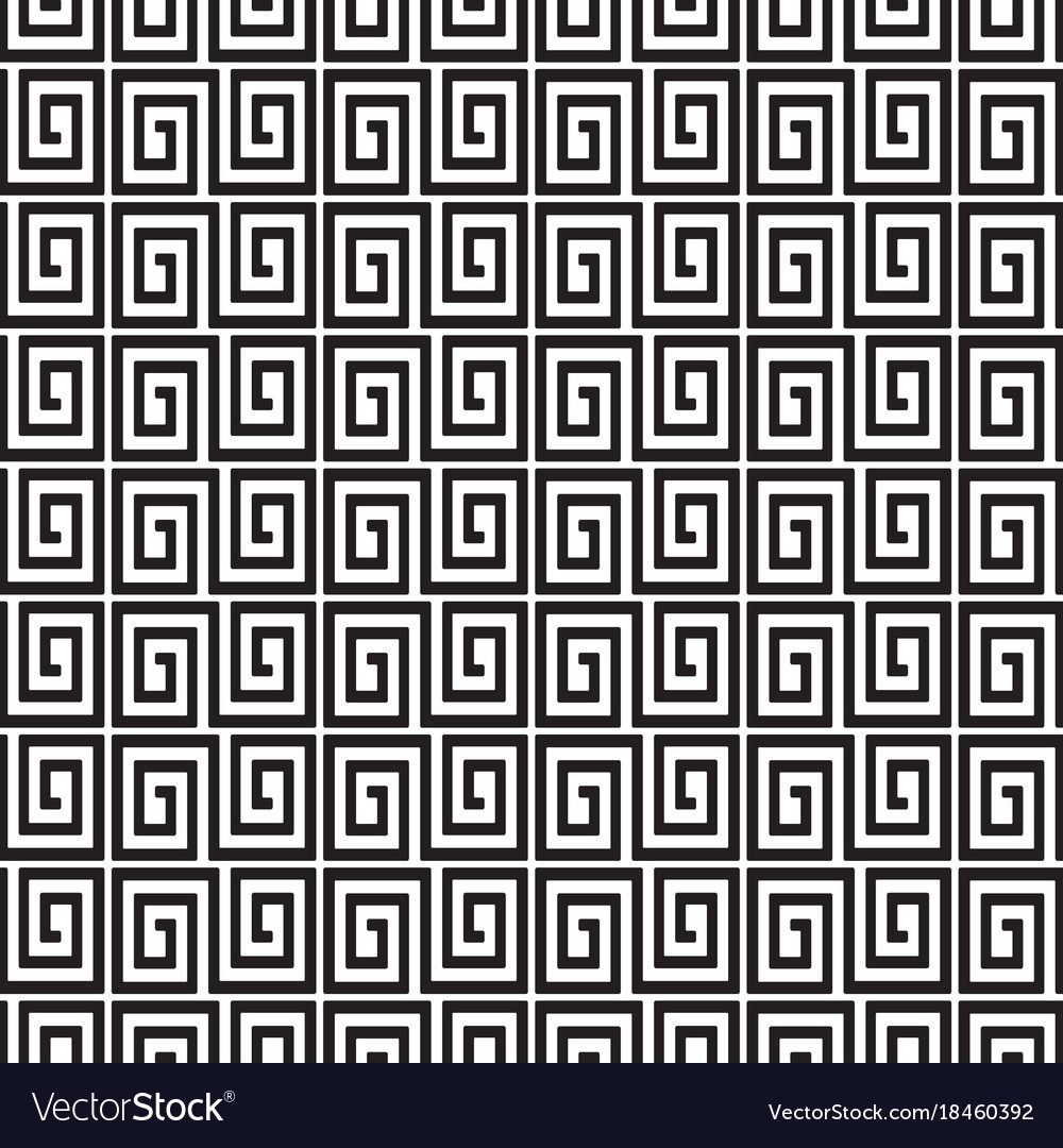Abstract Monochrome Seamless Pattern Royalty Free Vector