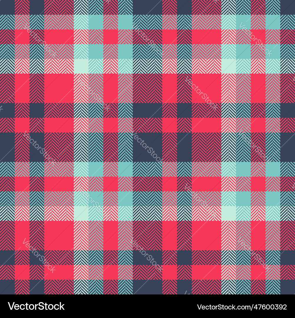 Check fabric of texture tartan background Vector Image
