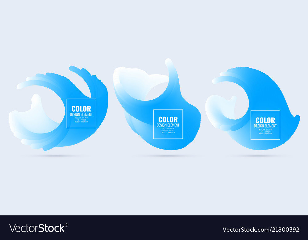 Color design element Royalty Free Vector Image