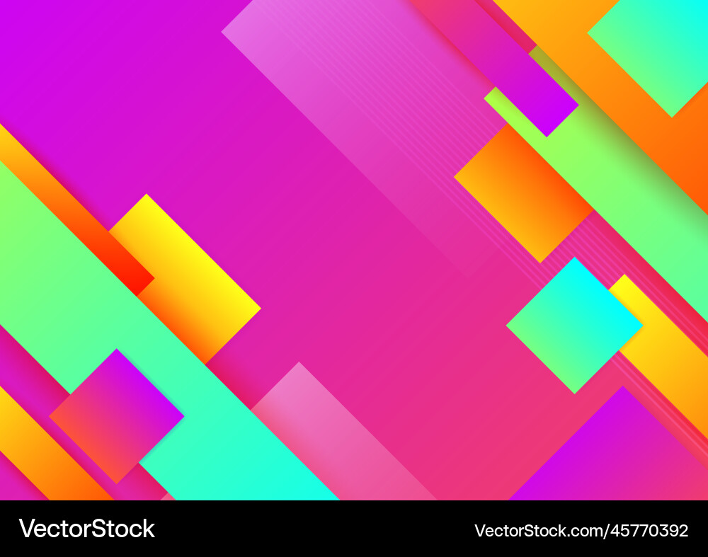 Colorful abstract background with geometric shapes