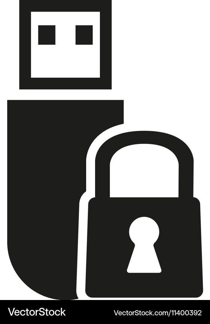 Data protection icon transfer and connection Vector Image