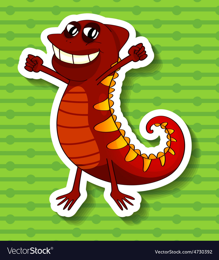 Lizard Royalty Free Vector Image - VectorStock