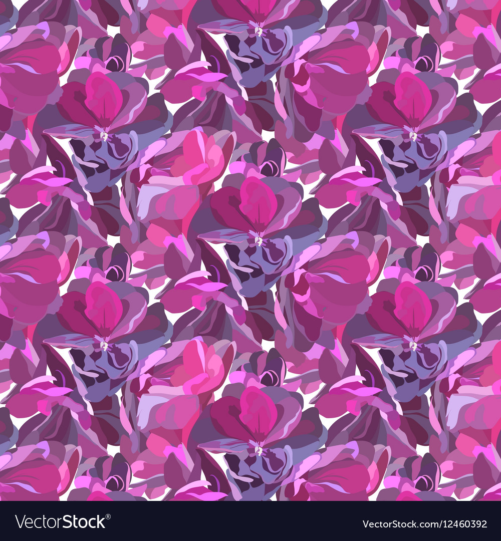 Spring summer flower pattern Royalty Free Vector Image