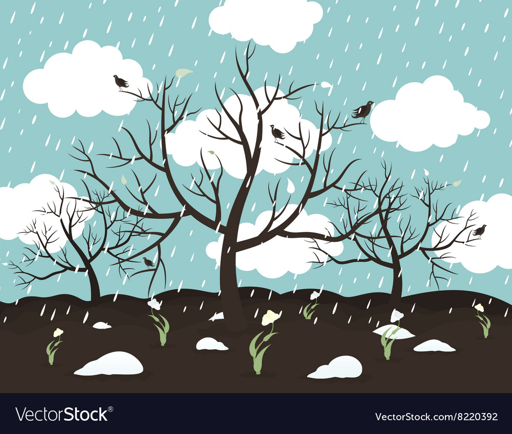 Spring7 Royalty Free Vector Image - VectorStock