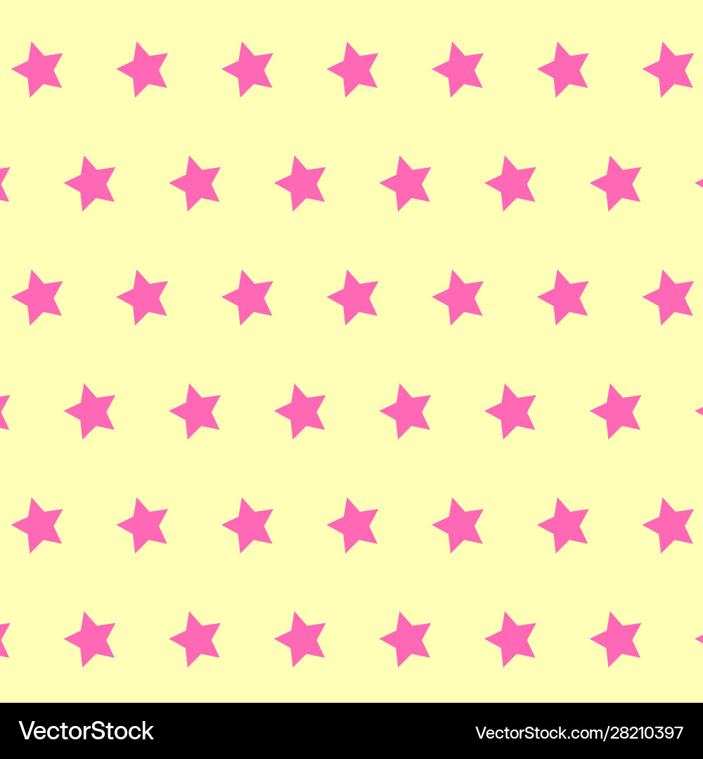 Abstract modern seamless pattern with stars shiny Vector Image
