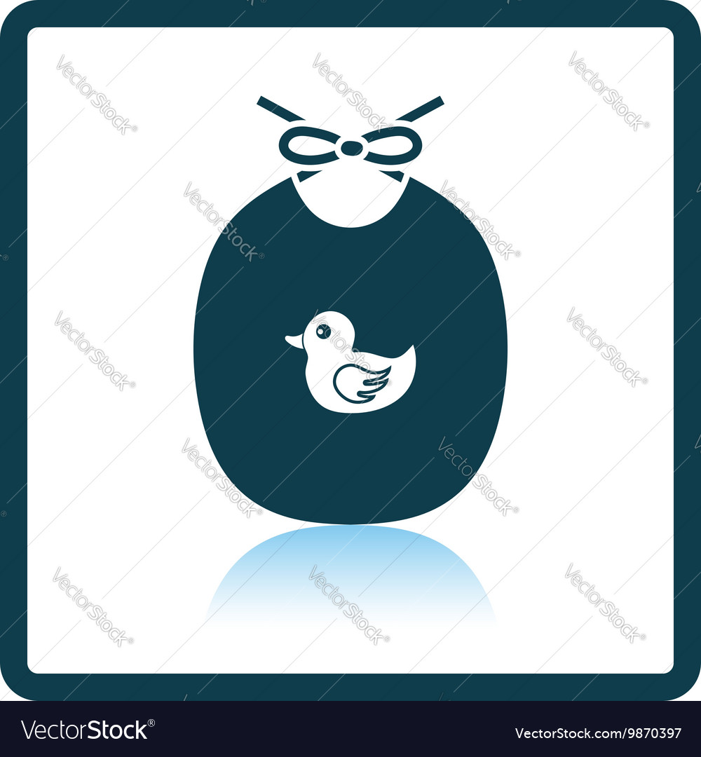 Bib icon Royalty Free Vector Image - VectorStock