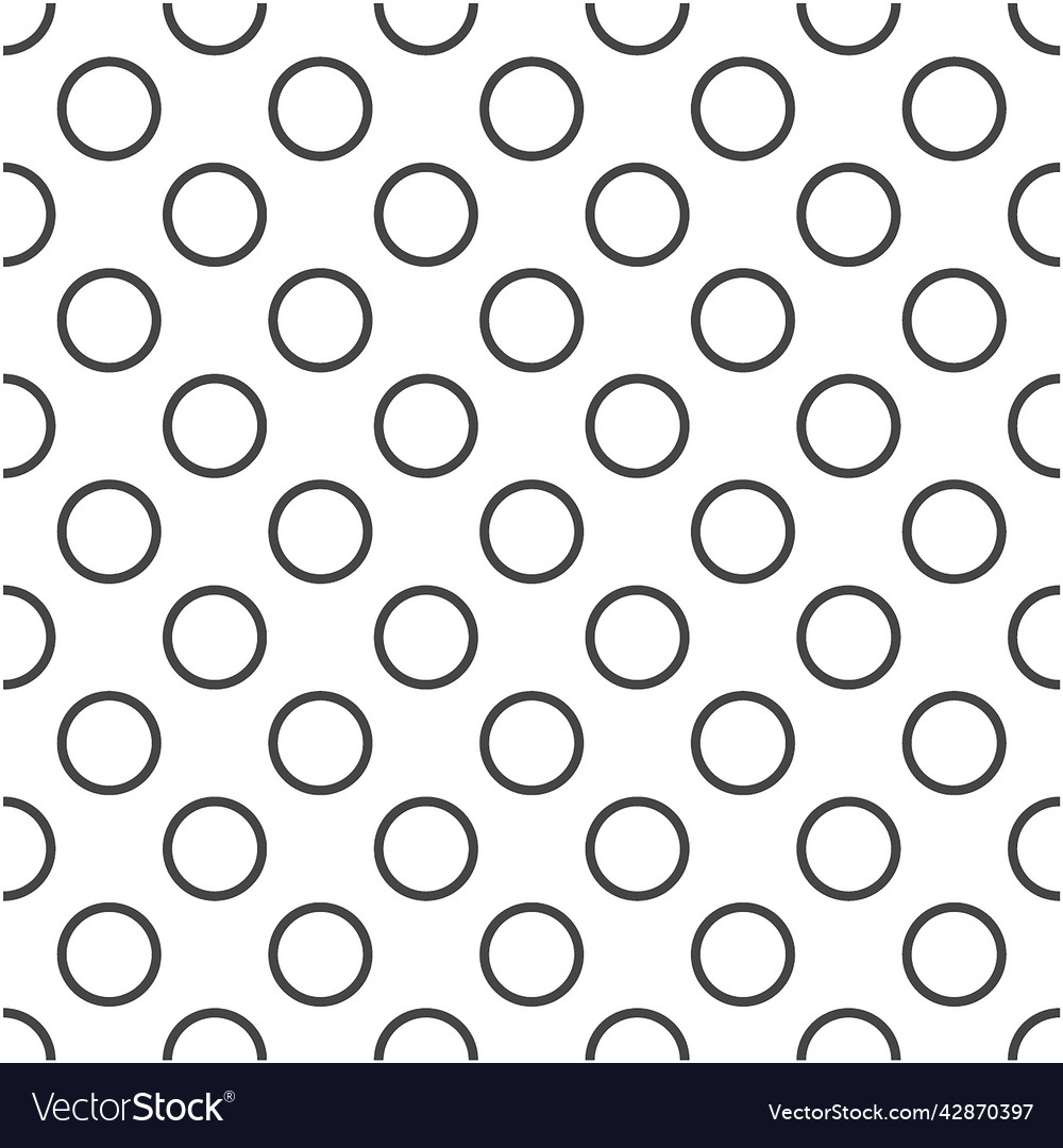 Dot geometric seamless pattern modern Royalty Free Vector
