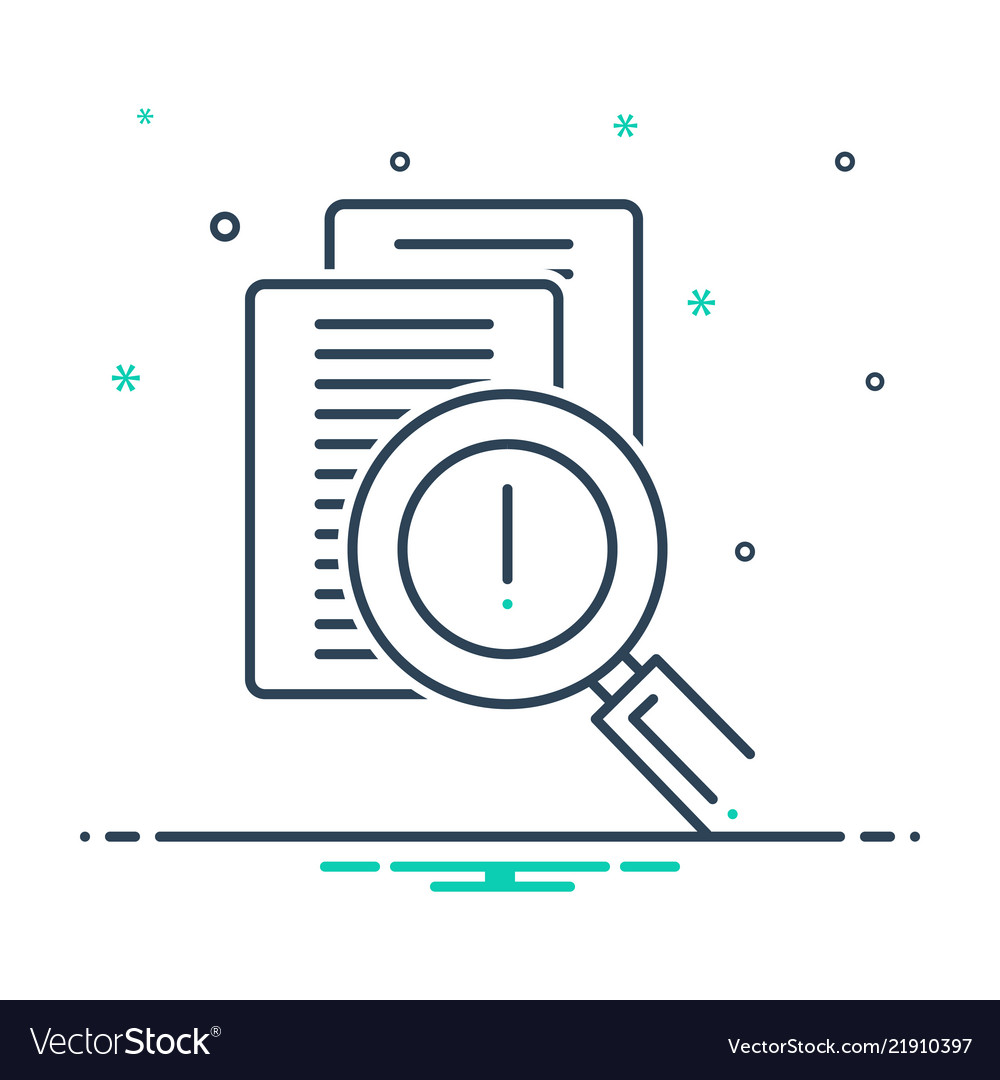 Risk evaluation Royalty Free Vector Image - VectorStock