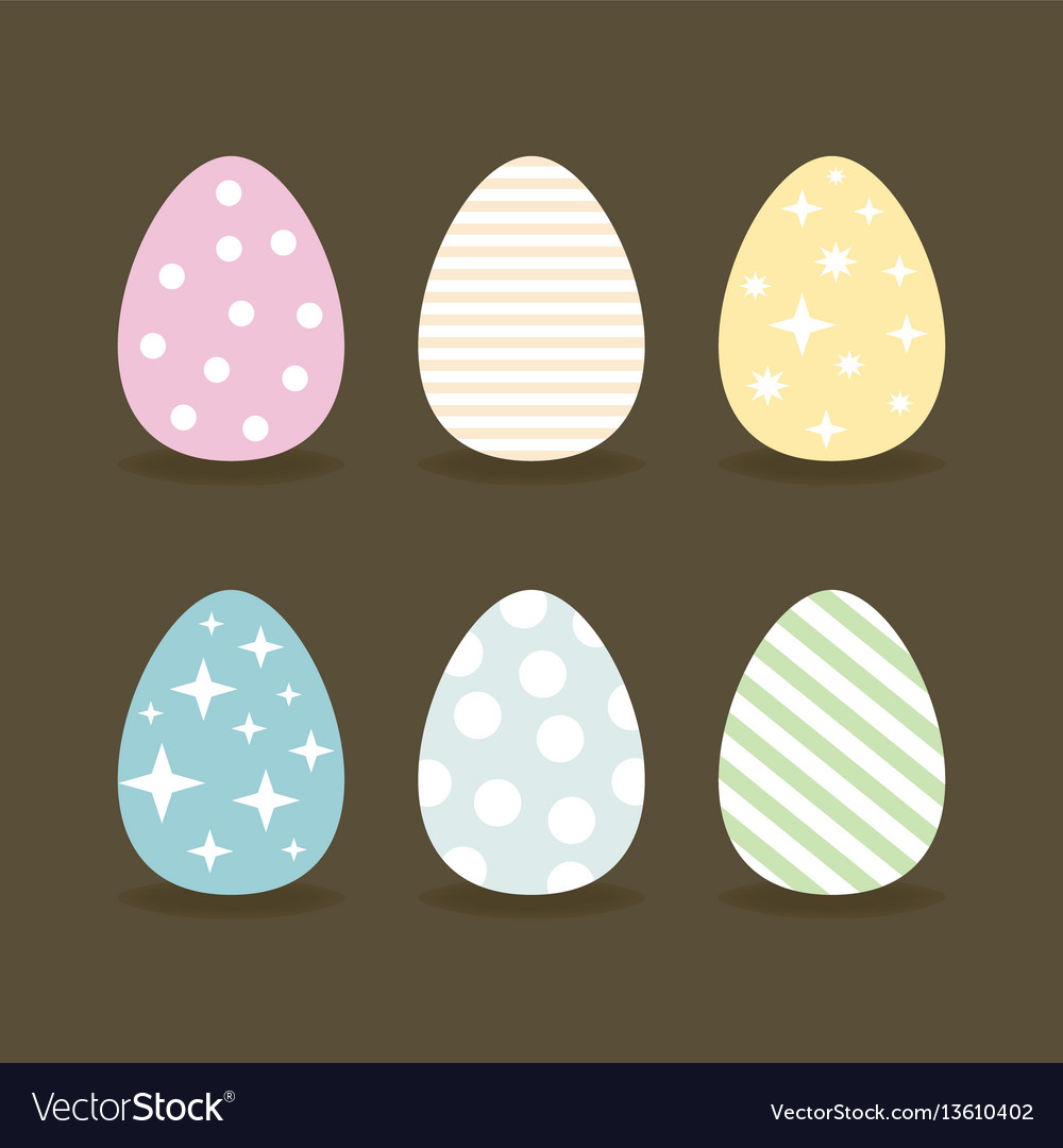 Easter egg6 Royalty Free Vector Image - VectorStock