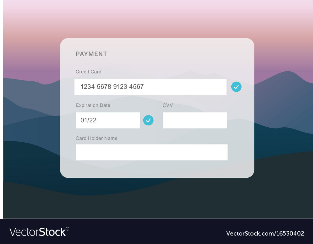 Ui for web and mobile Royalty Free Vector Image