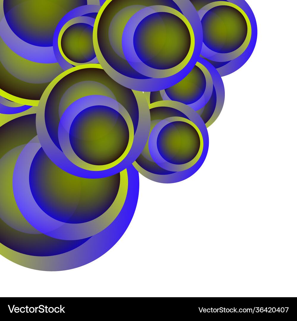 Design for banner poster blue green Royalty Free Vector