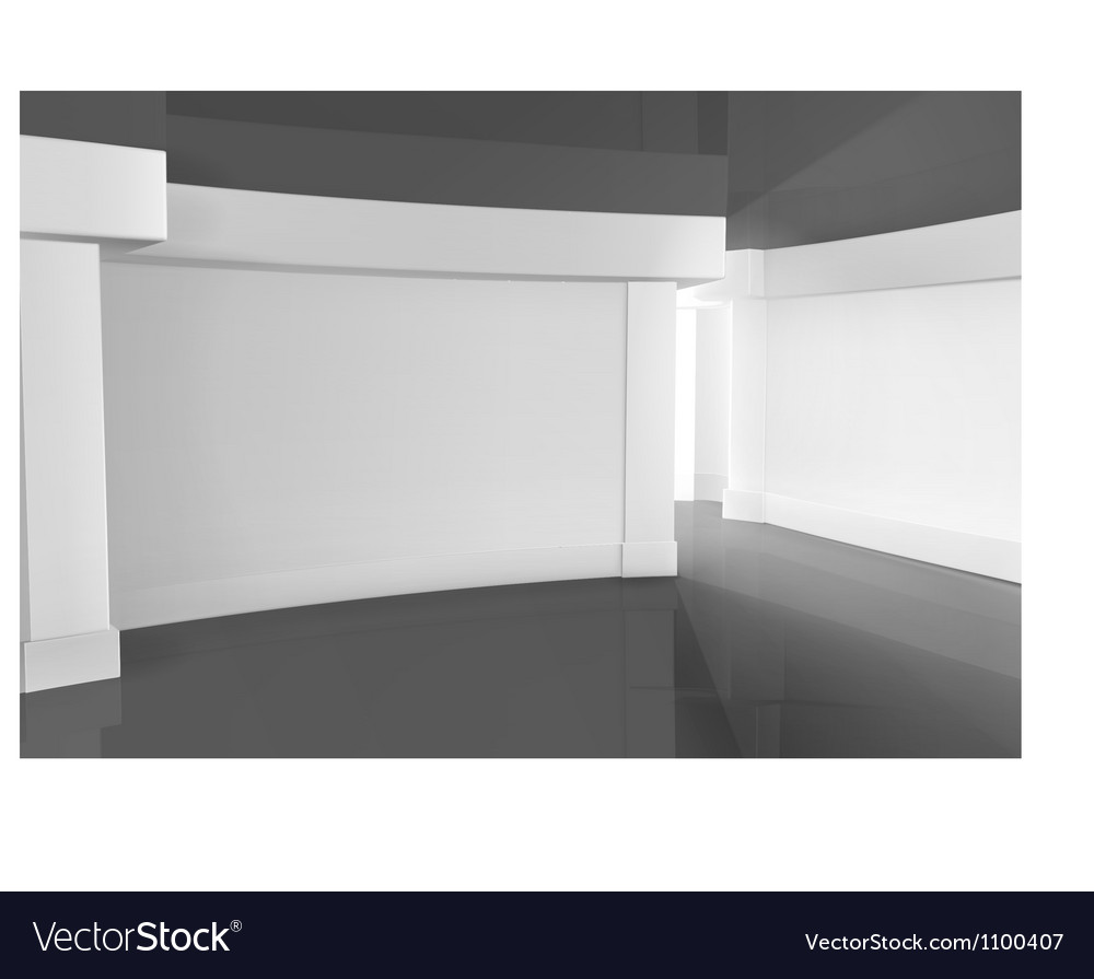 Empty room Royalty Free Vector Image - VectorStock