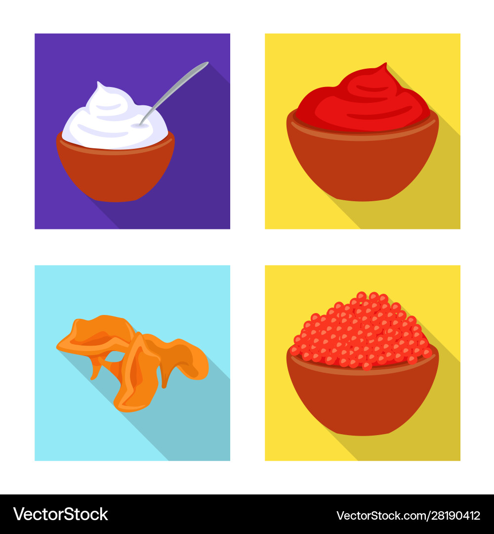 Design taste and product icon set Royalty Free Vector Image