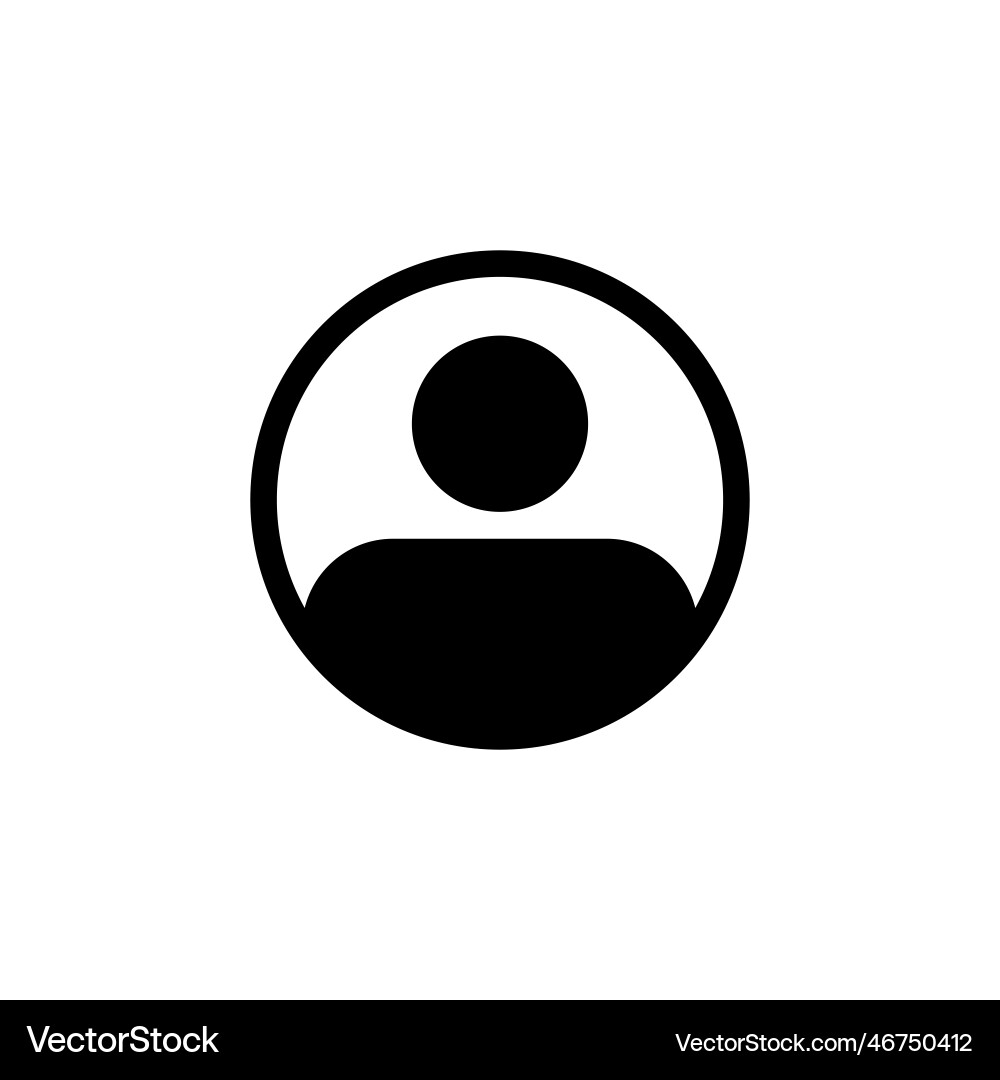 People icon person icon user icon Royalty Free Vector Image